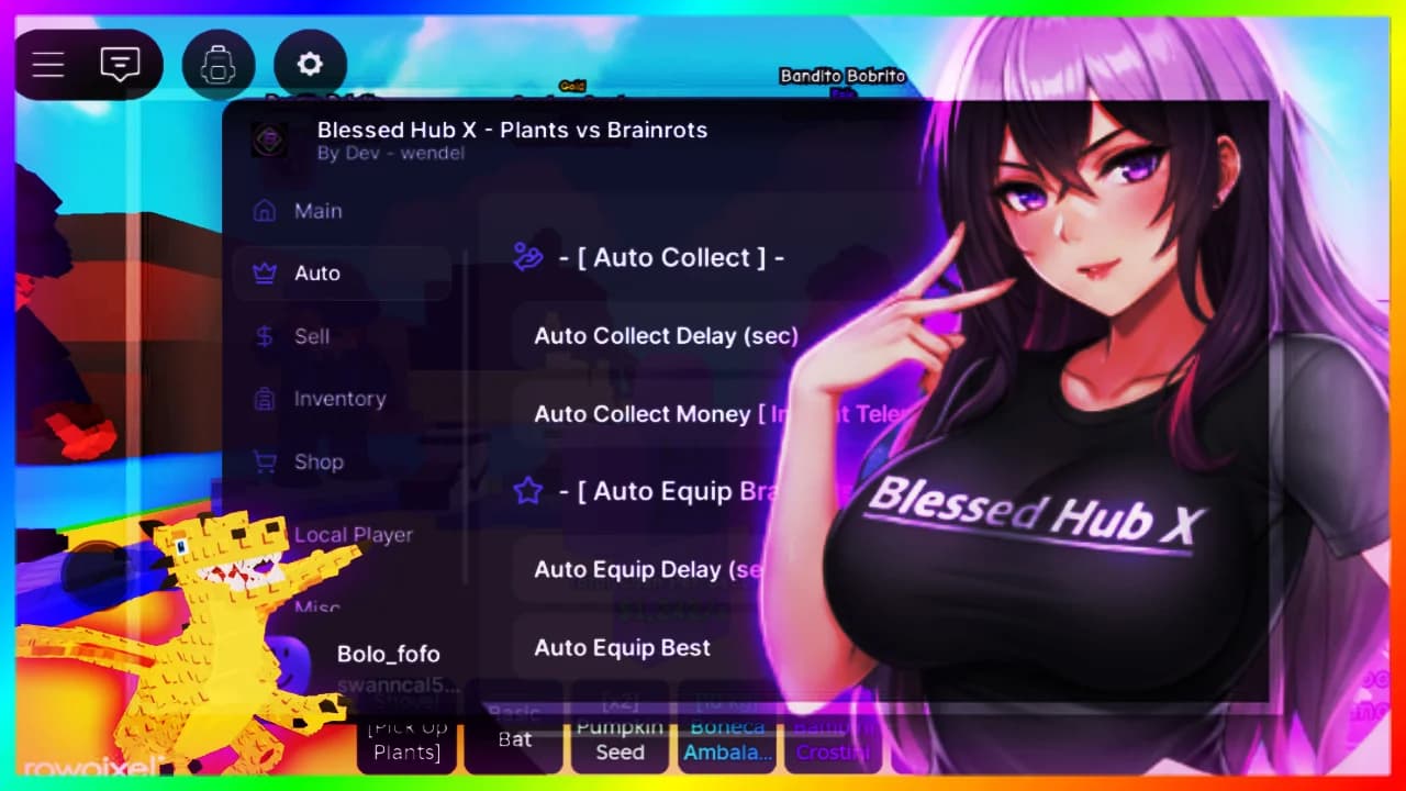 Thumbnail for Melhor Script de [⚔️] Plants Vs Brainrot Sem Key nenhuma